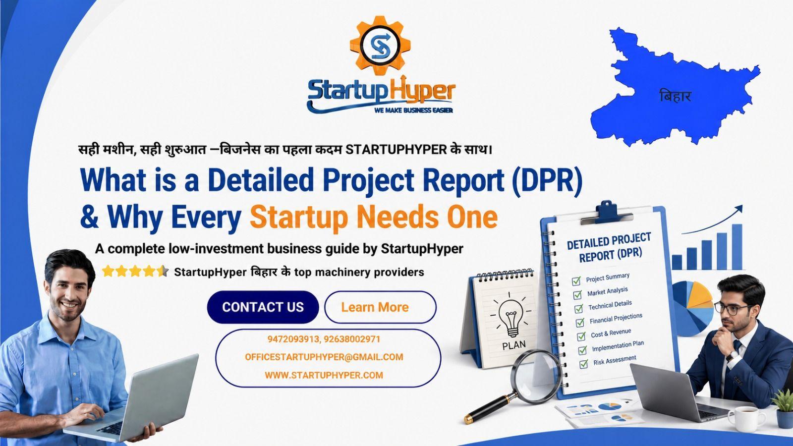 What is a Detailed Project Report (DPR) & Why Every Startup Needs One ...
